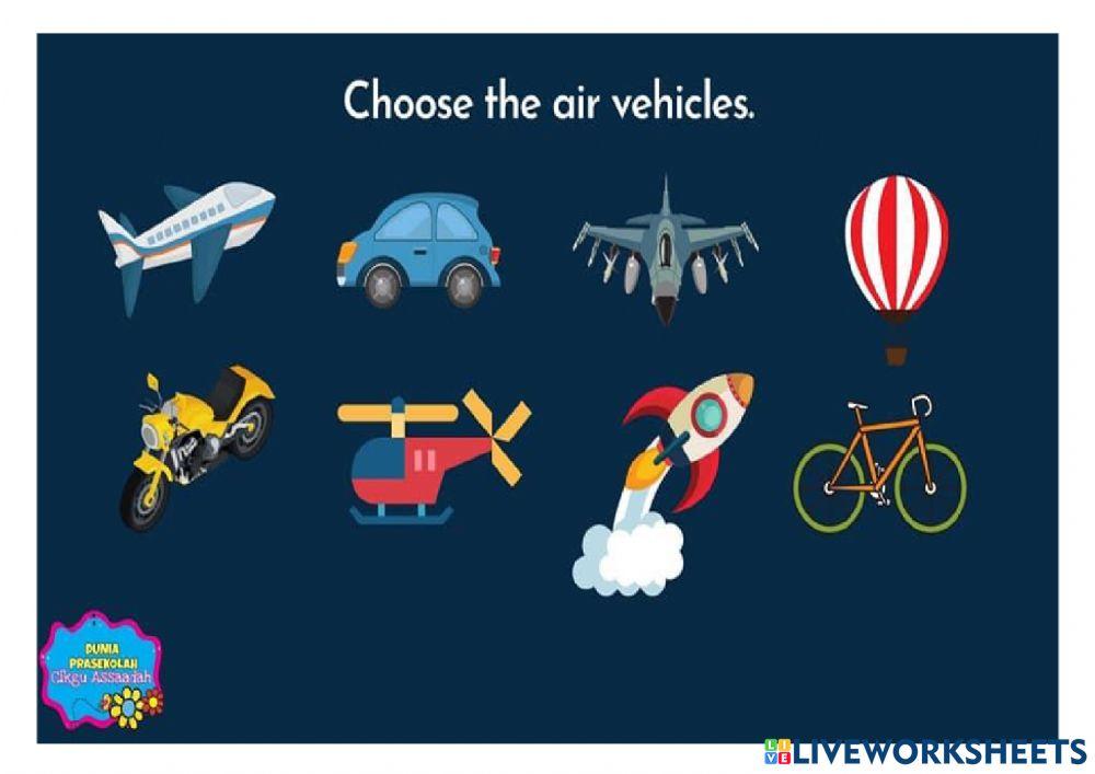 Air transportat… | Free Interactive Worksheets | 1131556