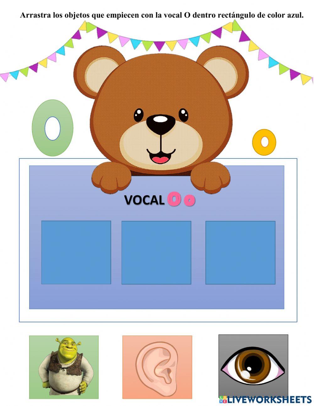 VOCAL -O o- interactive worksheet | Live Worksheets