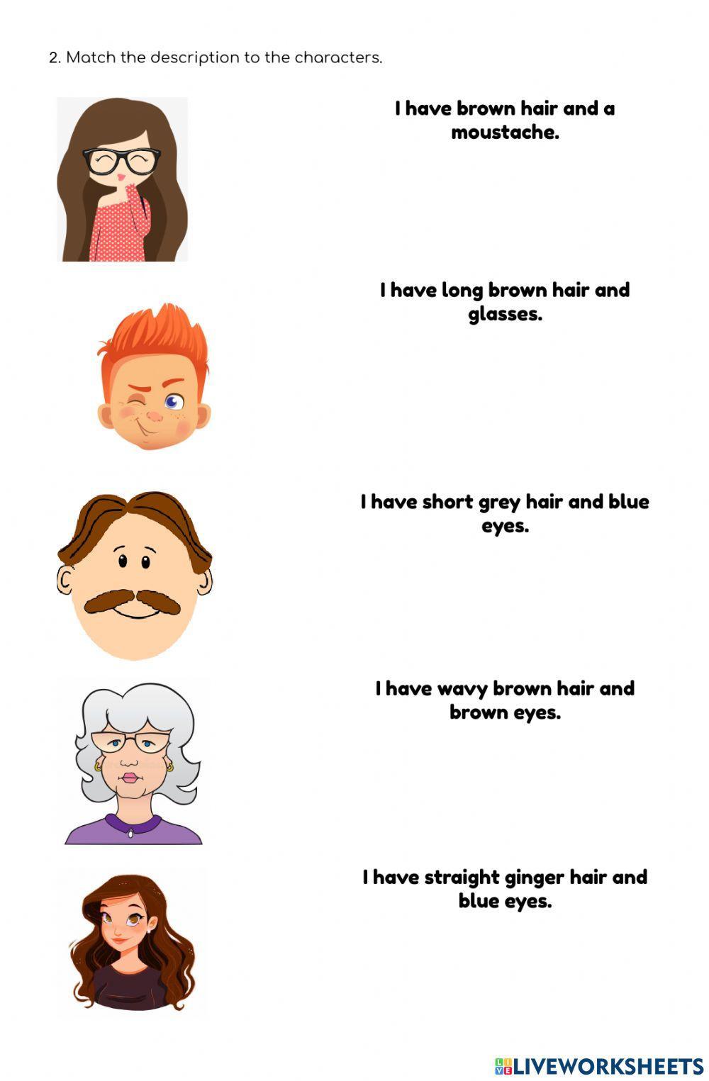 Physical descri… | Free Interactive Worksheets | 1056949