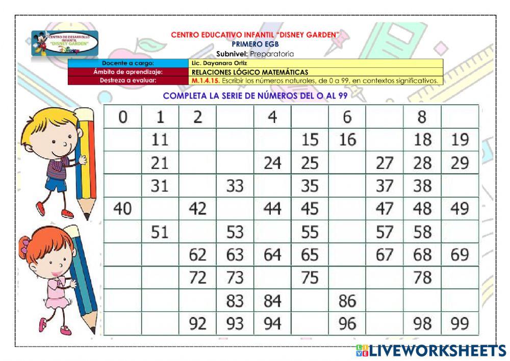 Números Del Al 90 Worksheet Live Worksheets, 50% OFF