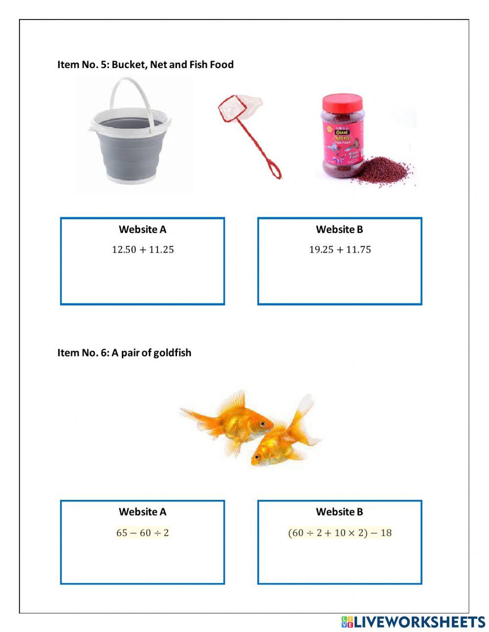 Project week1 worksheet | Live Worksheets