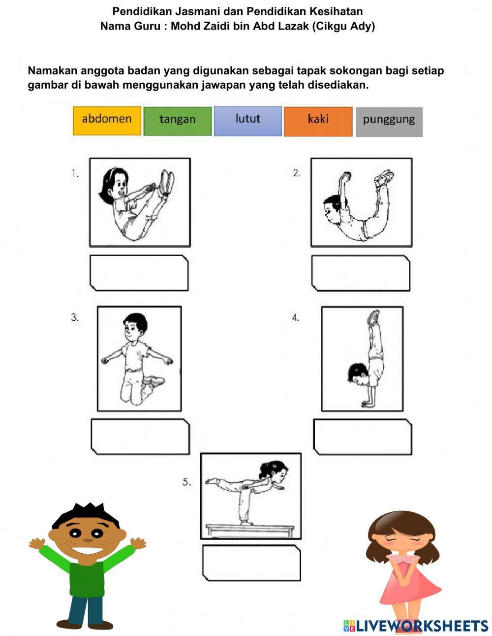 Pjpk online worksheet for 1 | Live Worksheets