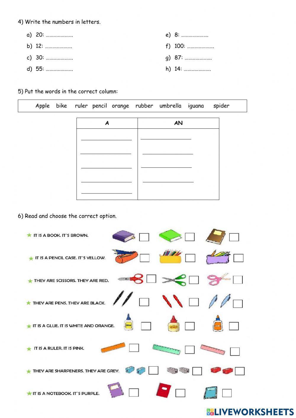 Practical Assignment N° 2 interactive worksheet | Live Worksheets