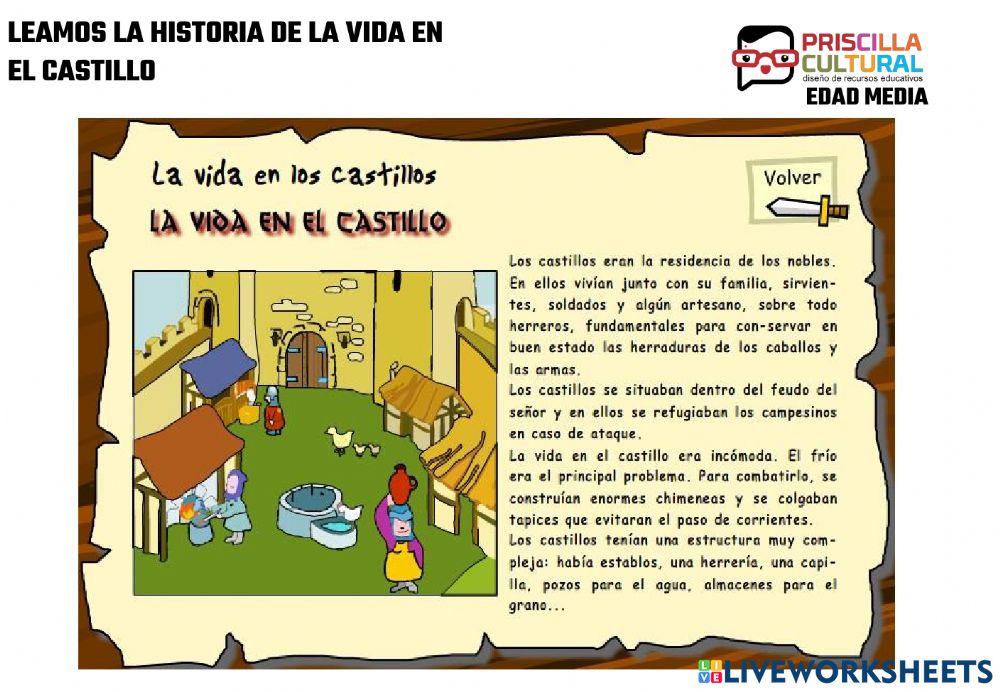 Edad media online pdf worksheet for tercer grado | Live Worksheets