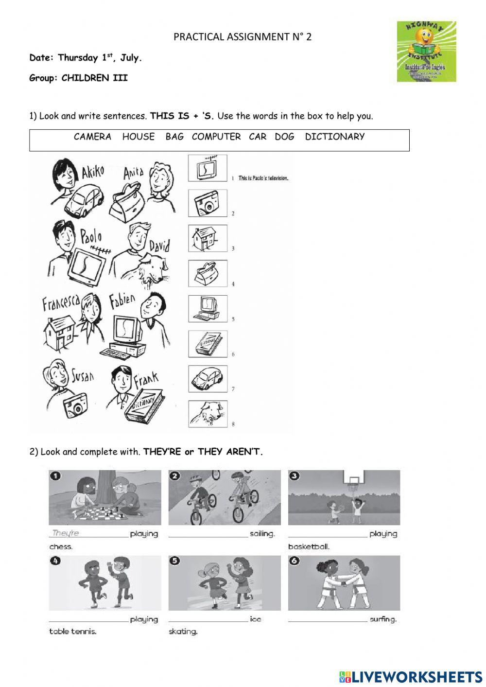 Practical Assignment N° 2 1133755 | victoria | Live
