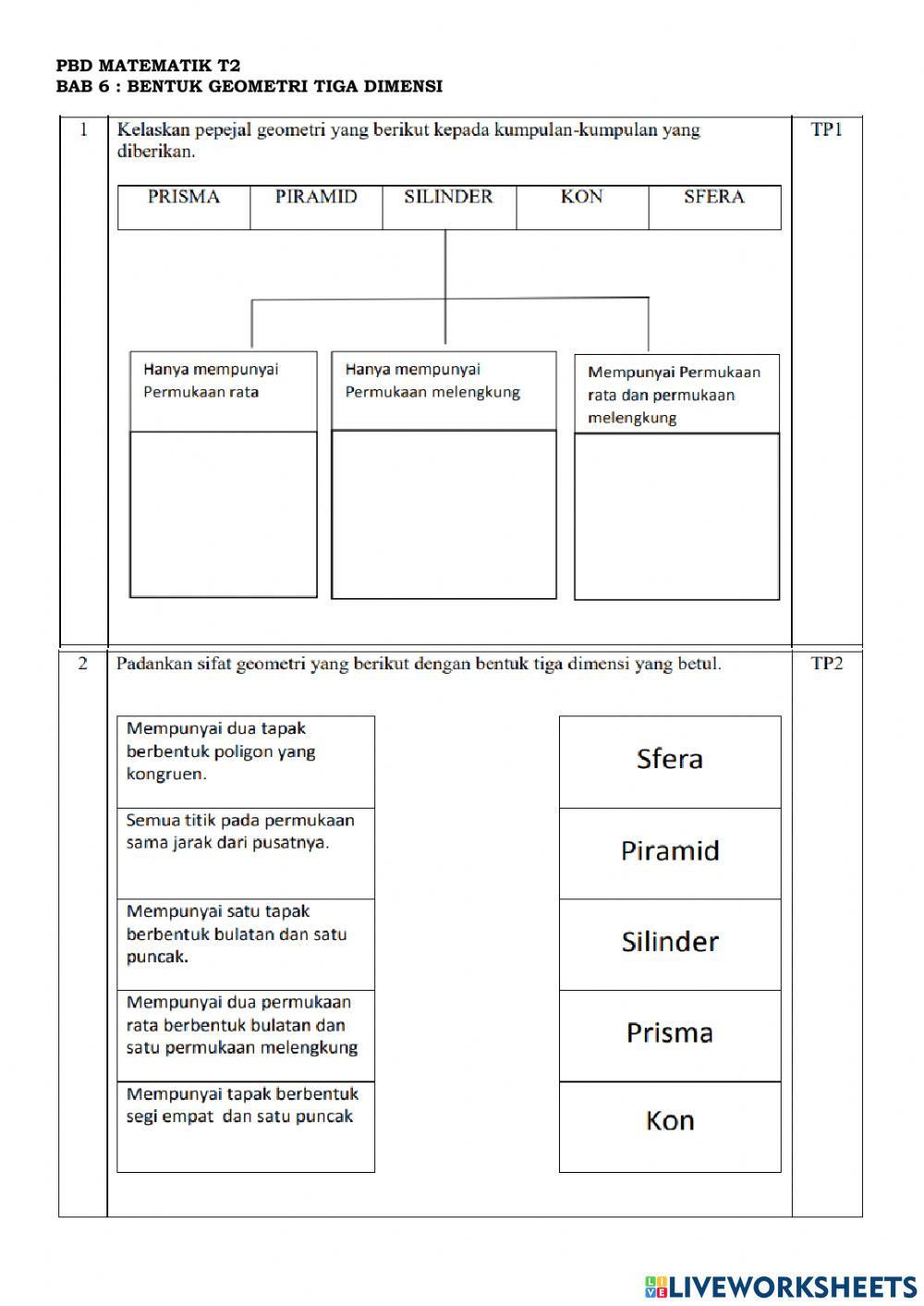 1134800 | TP2 MATH Bab 6 | Haslinah Binti Abdul