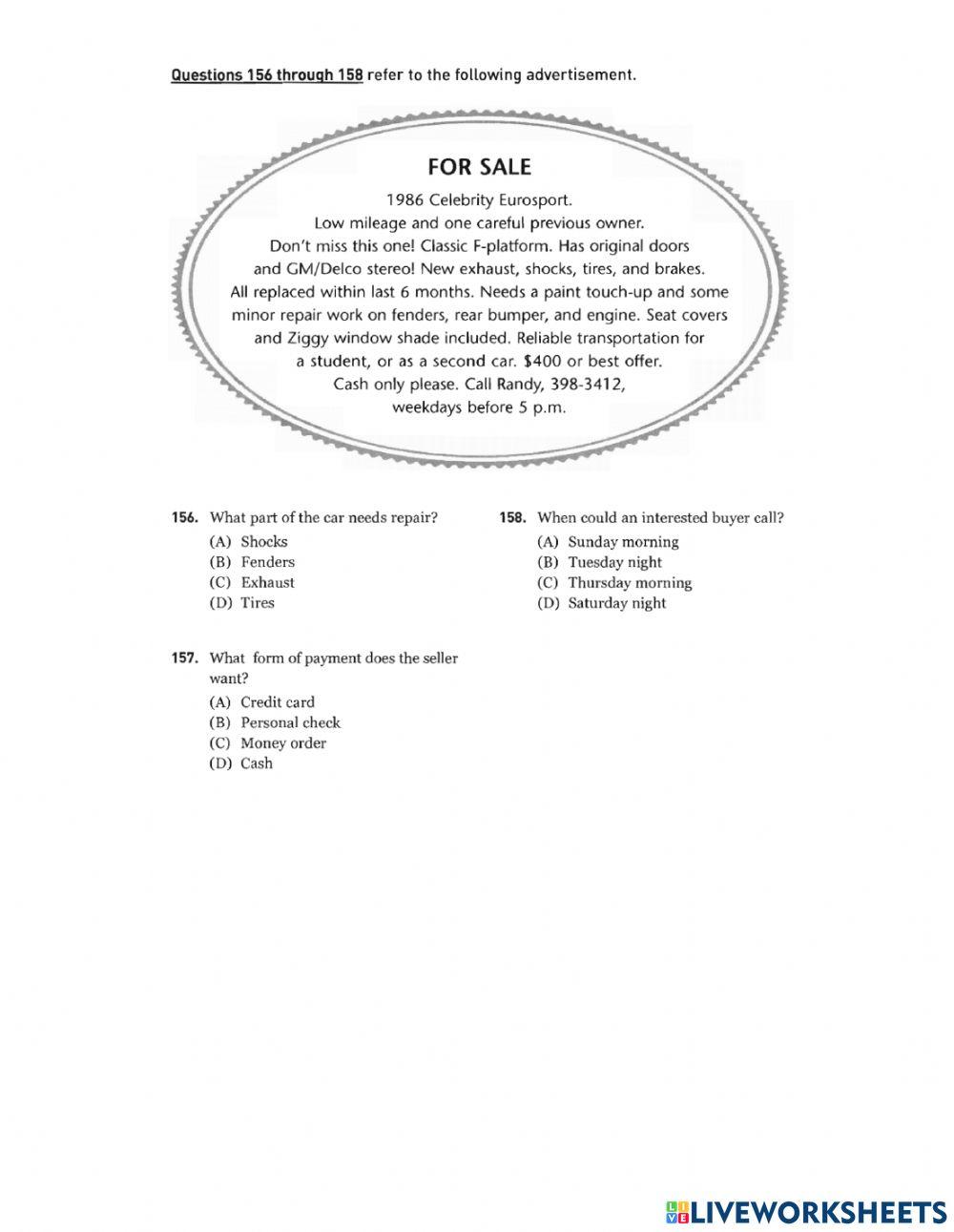 6621240 | TOEIC SPKT READING PART 7 | minhthuan123