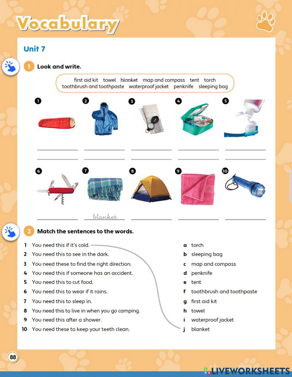 6th-U7-vocabula… | Free Interactive Worksheets | 5045650