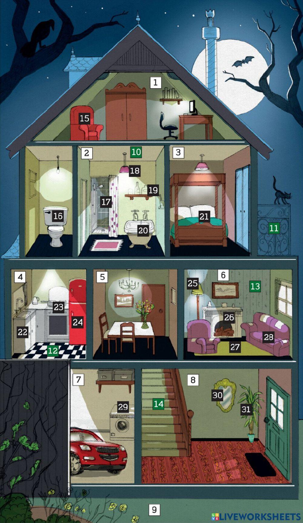 AEF 1 - Unit 8B | Free Interactive Worksheets | 1061329