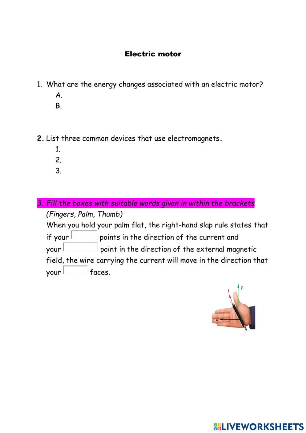 Generators worksheet | Live Worksheets