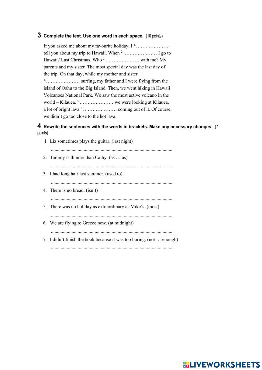 2º Eso Exercises Worksheet Live Worksheets 43 Off