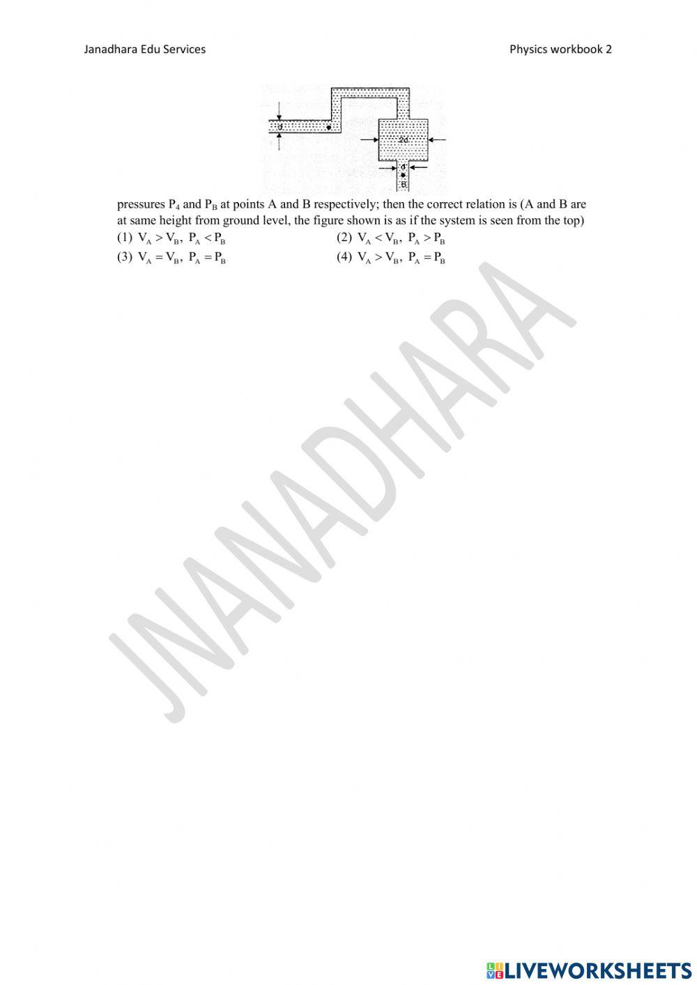 Fluids modified worksheet | Live Worksheets