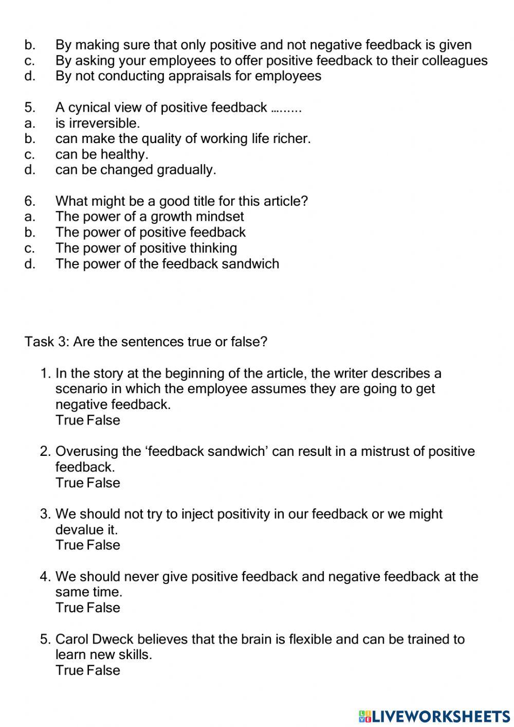 Reading Compreh… | Free Interactive Worksheets | 5047086