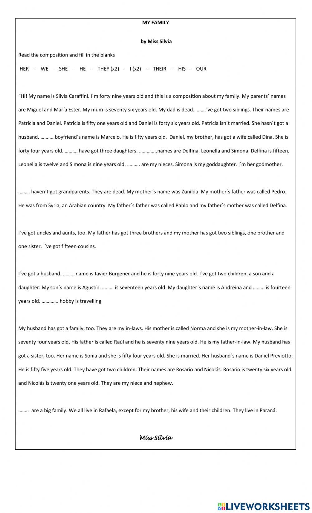 6623040 | MY FAMILY -COMPOSITION- | SilviAndrea