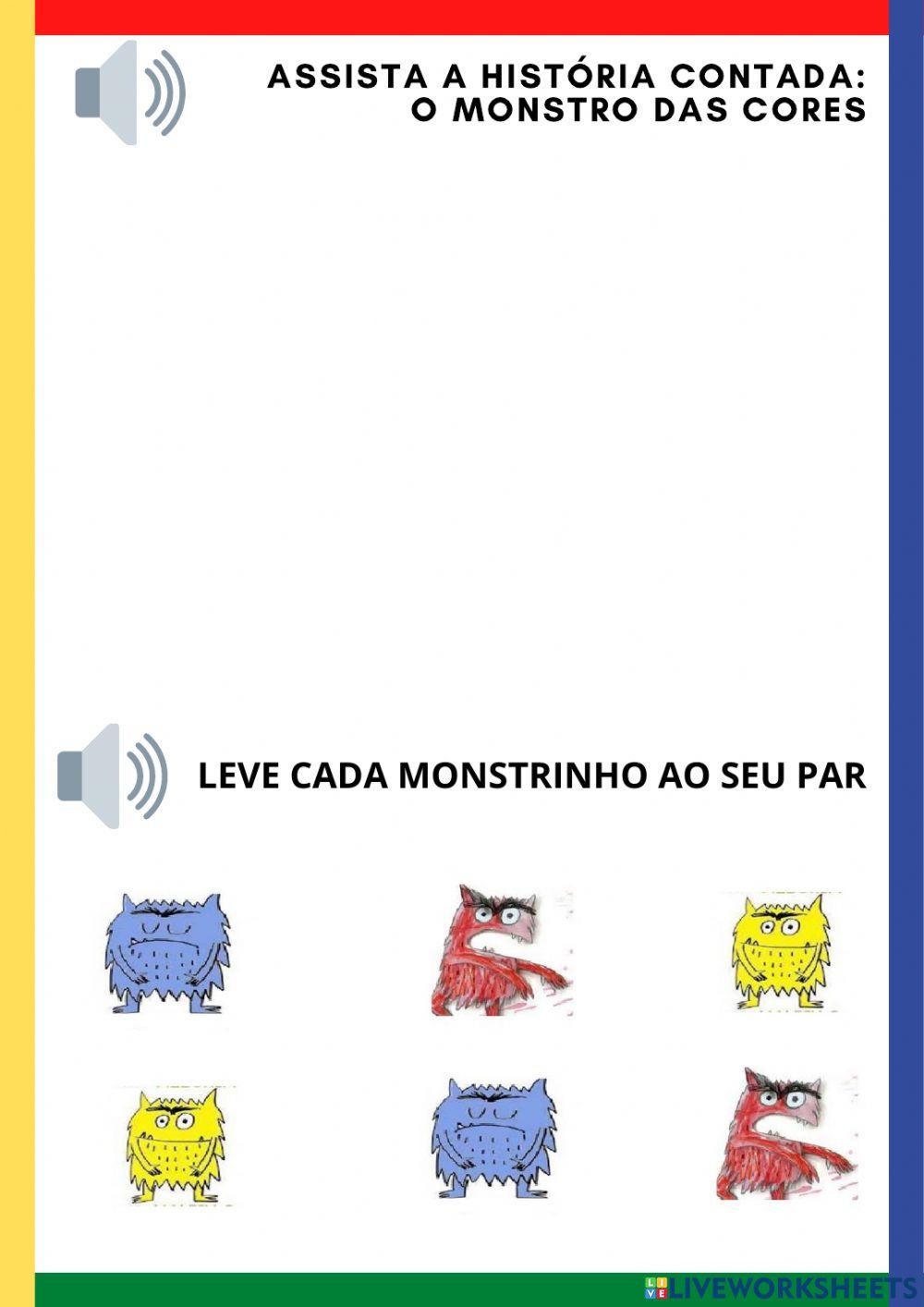 O Monstro Das Cores Online Activity Live Worksheets, 52% OFF O Monstro Das Cores Online Activity Live Worksheets, 52% OFF