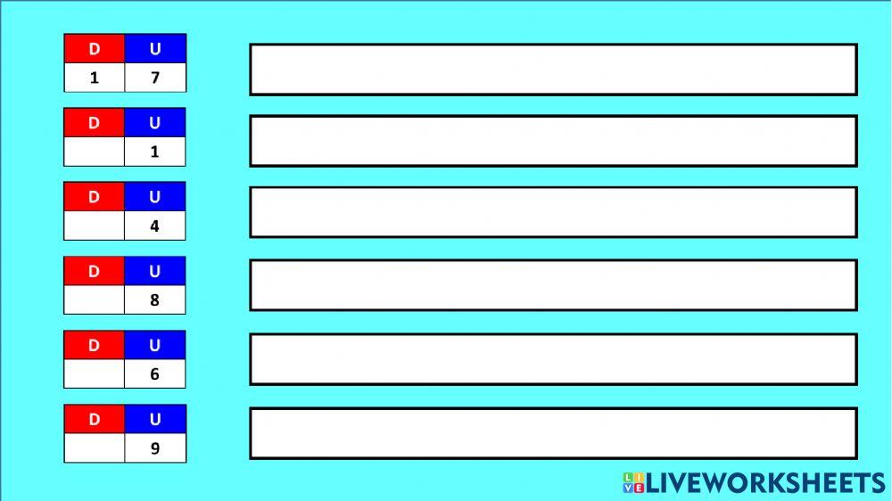 Dictado de números worksheet for 1er grado | Live Worksheets