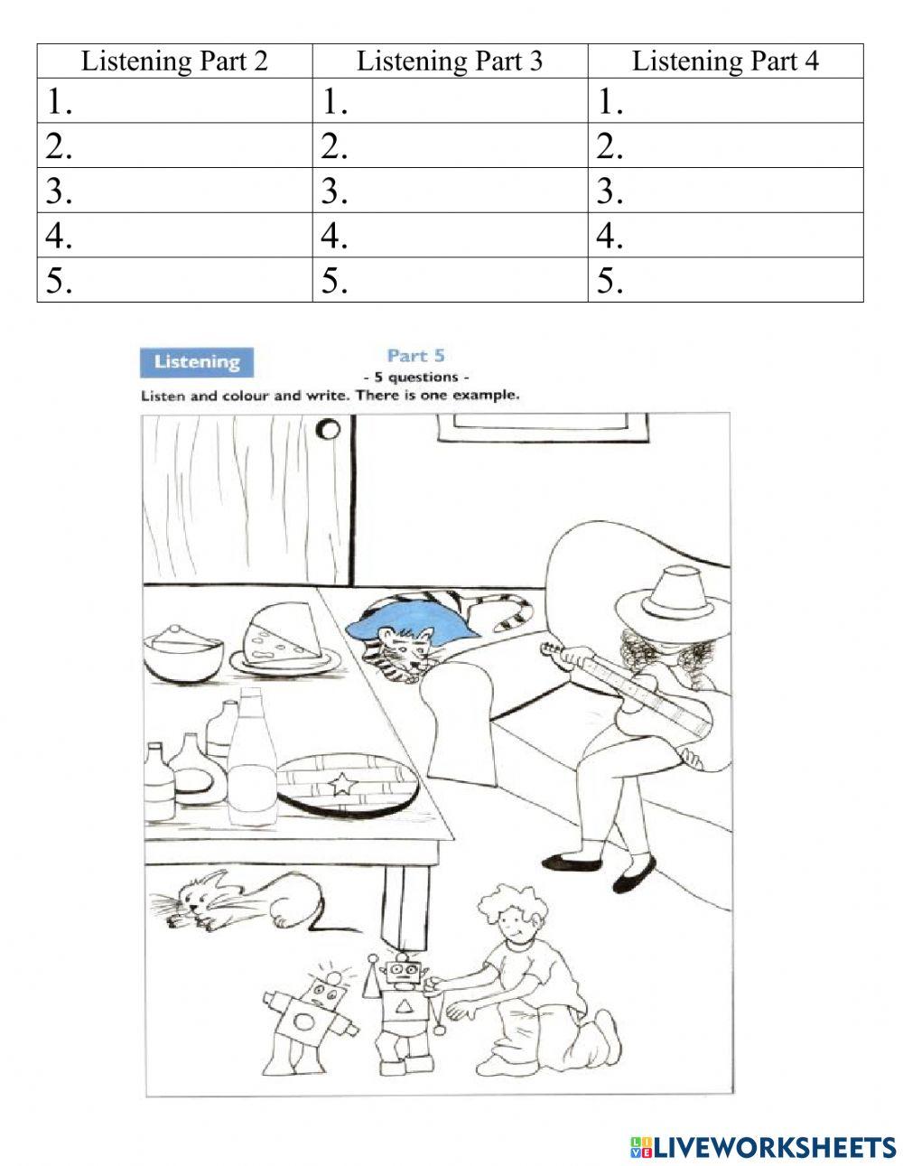 3073497 | PRACTICE TEST 2 MOVERS ANSWER KEY | Tuyền