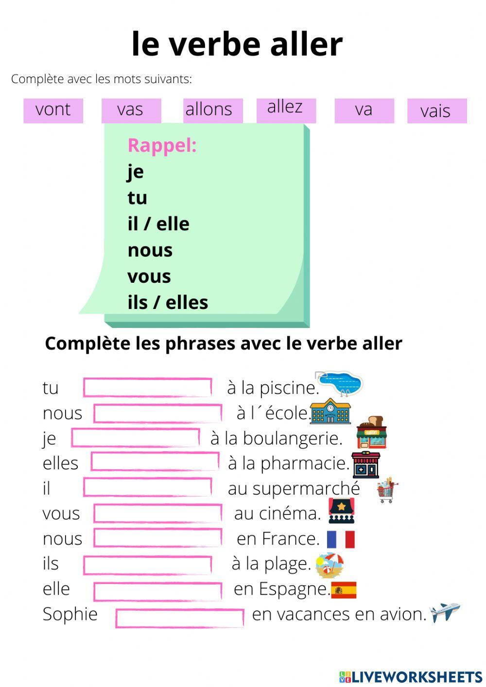 1070228 | Verbe aller | amaryllis_bodin | LiveWorksheets