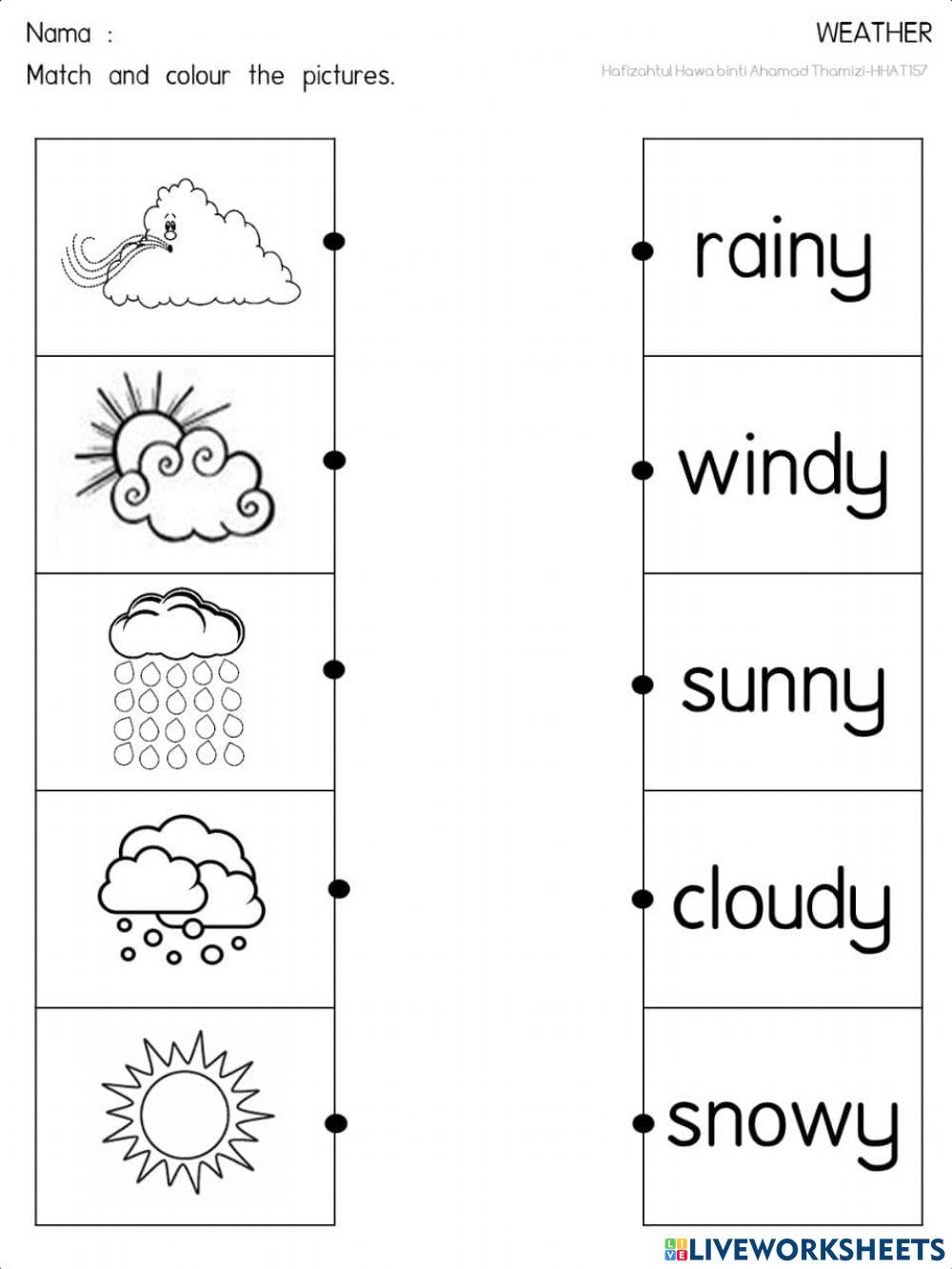 English- WEATHER 1071134 | NOOR AFIFAH BINTI ABD RAZAK