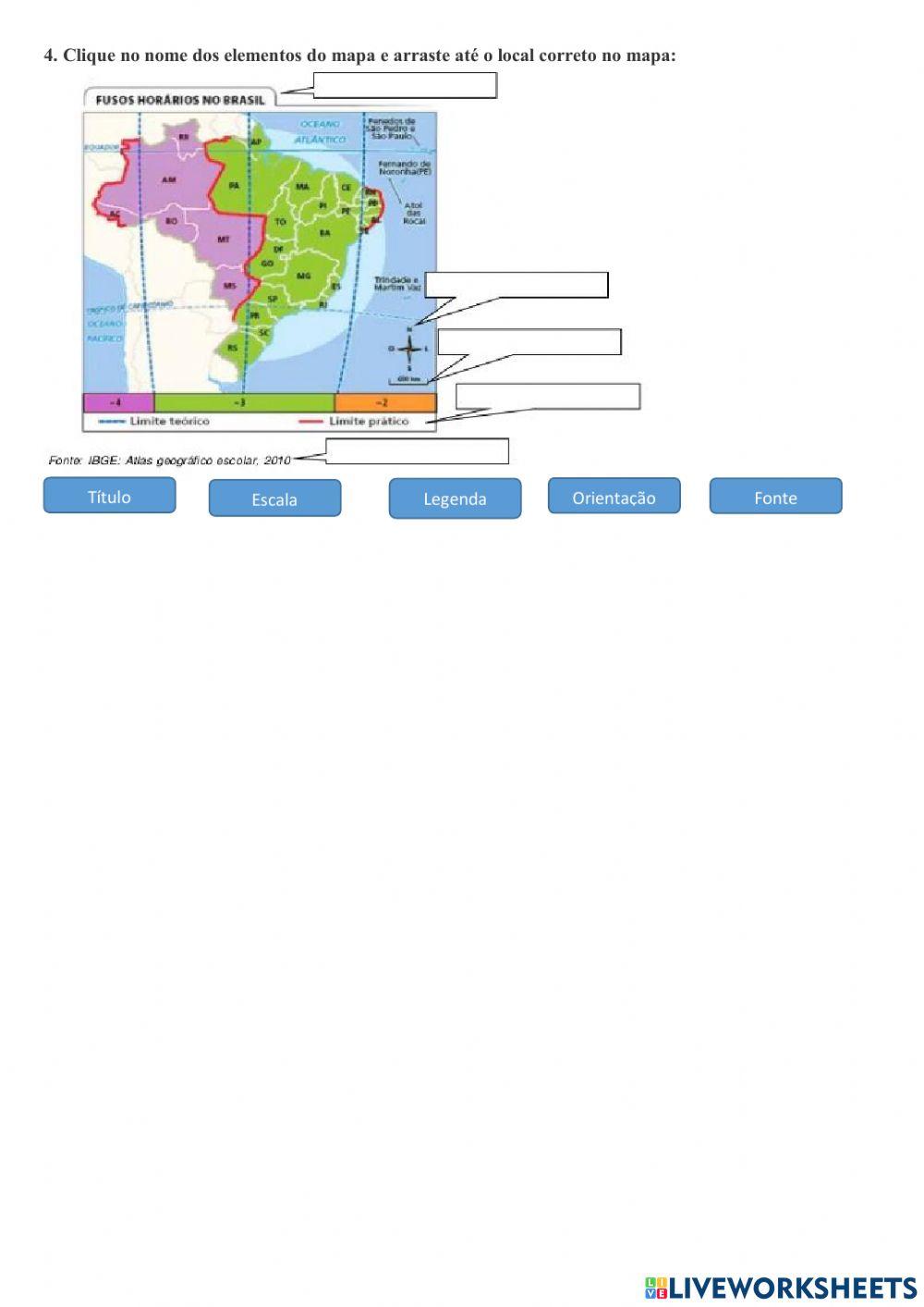 Tipos De Mapas Worksheet Lights Crystal