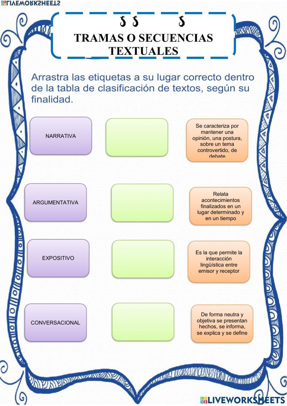 1071153 | Tramas o secuencias textuales | Gabriela