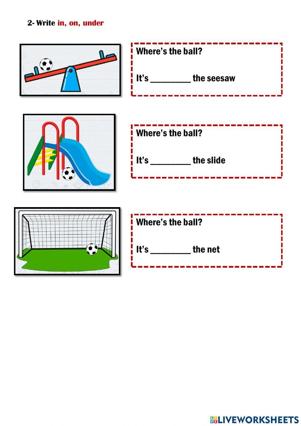 At the park - P… | Free Interactive Worksheets | 1071191