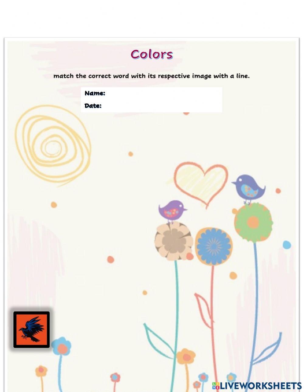 Colors online exercise for Preescolar | Live Worksheets