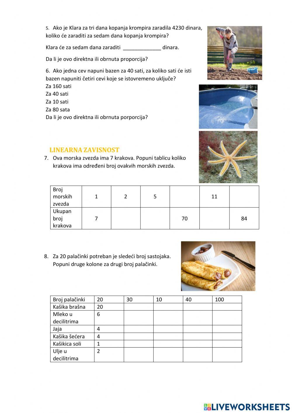 Primena racionalnih brojeva 0921 | Vedrana Cvijin