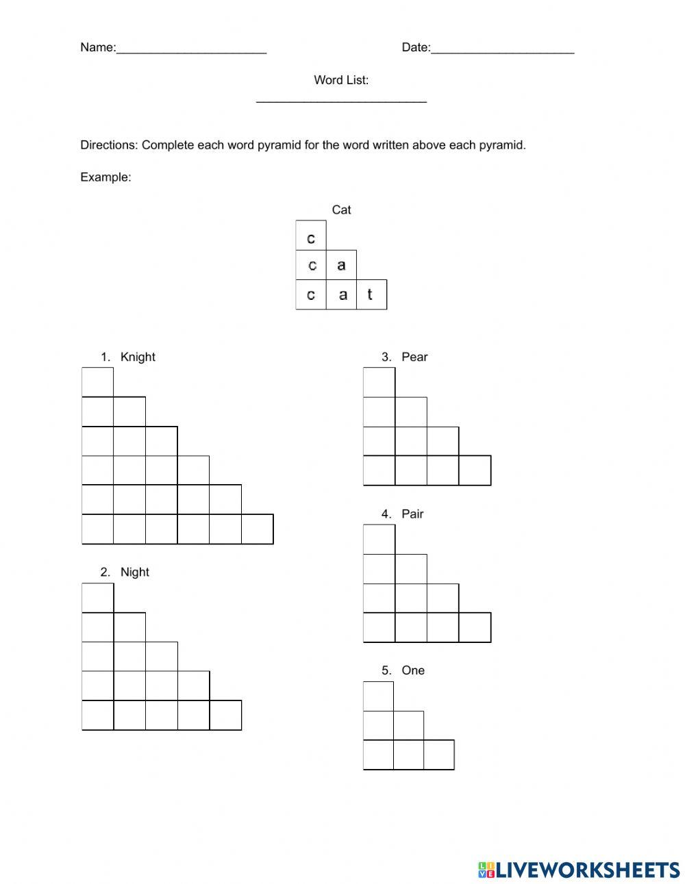 Homophone Spell… | Free Interactive Worksheets | 1072851