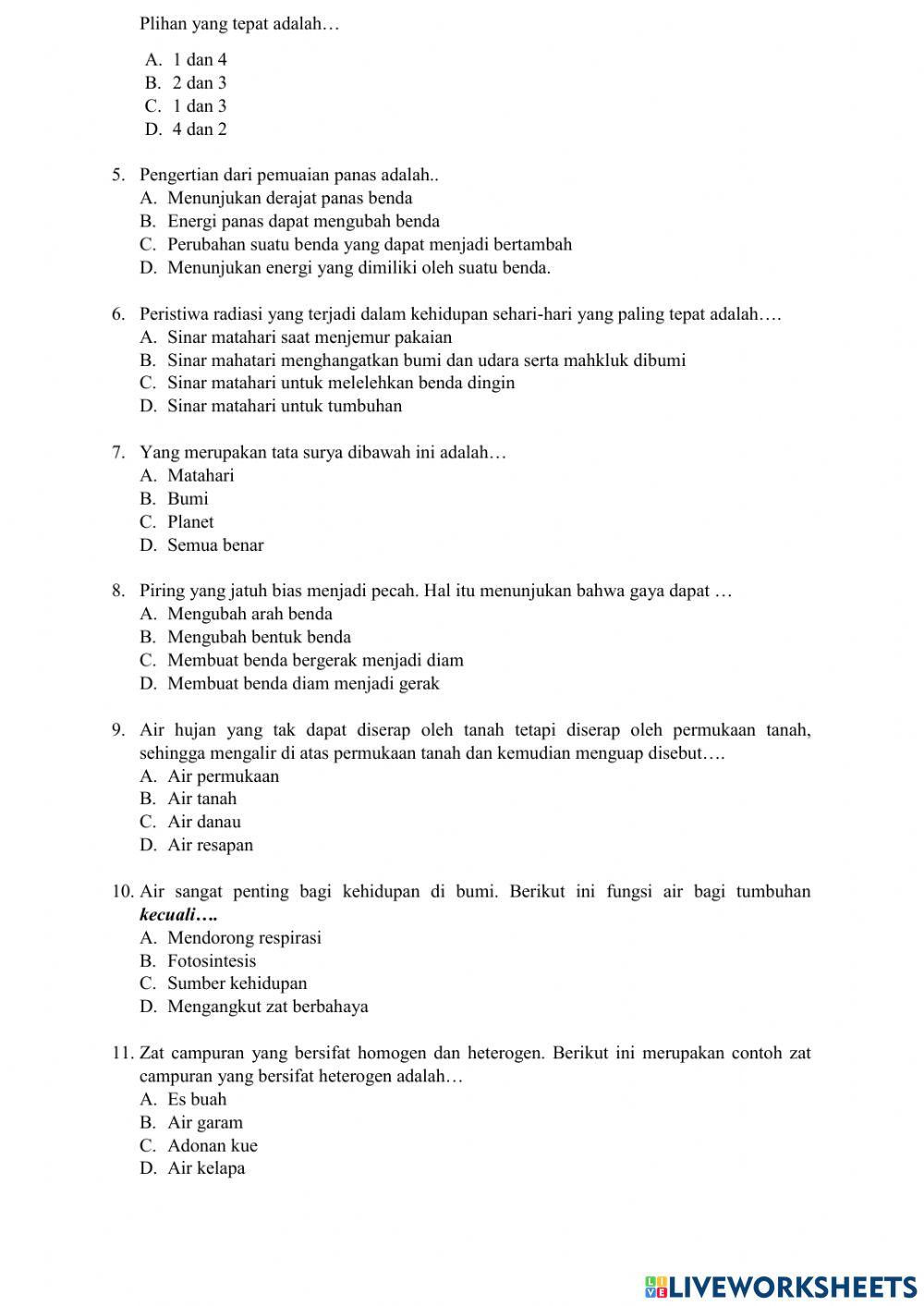 Pas ipa | Free Interactive Worksheets | 1072998