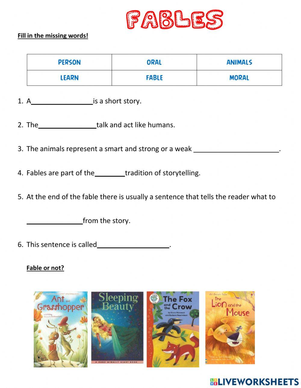 6628062 | Fables (characteristics) | VaninaM