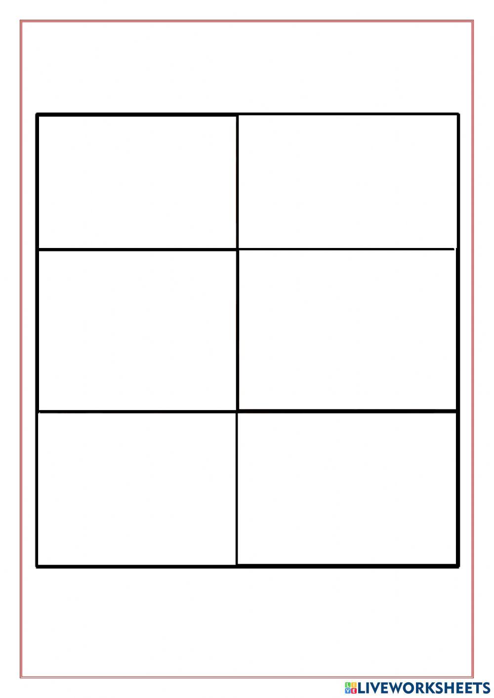 Quebra-cabeça bolo worksheet | Live Worksheets