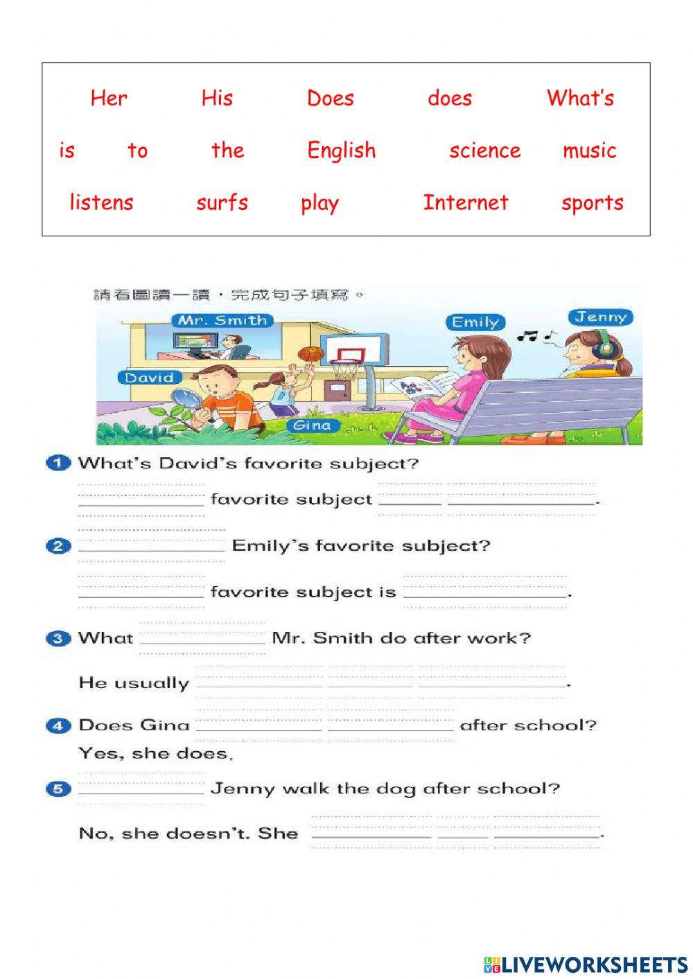 FM(6) Review 2 Worksheet worksheet | Live Worksheets