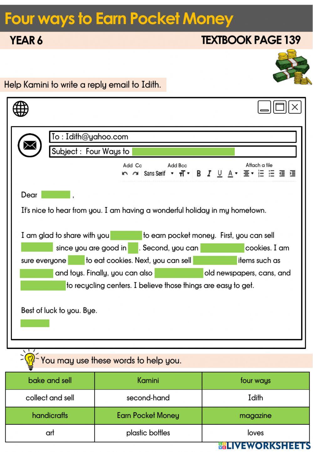 KSSR Year 6 Tex… | Free Interactive Worksheets | 1135287