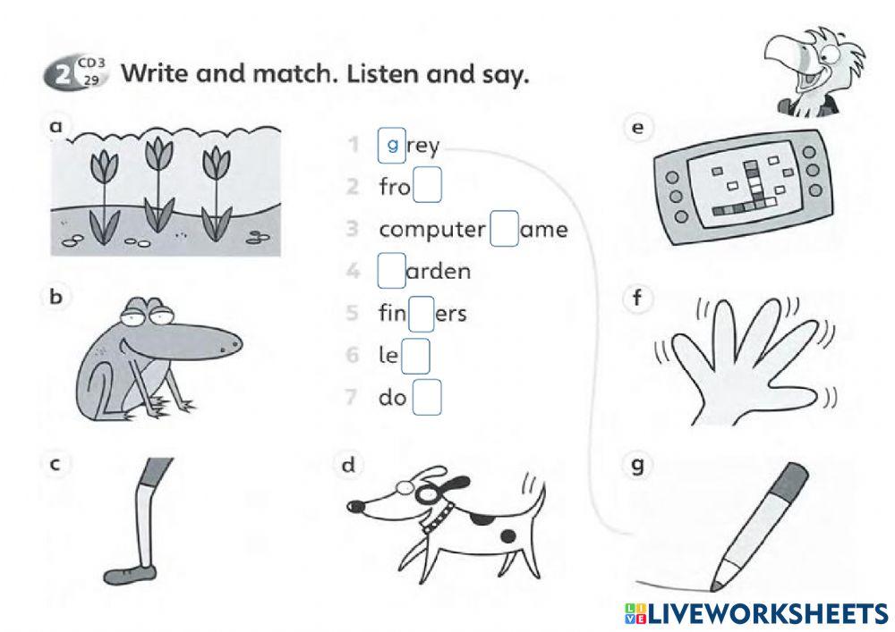English year 2 free activity | Live Worksheets