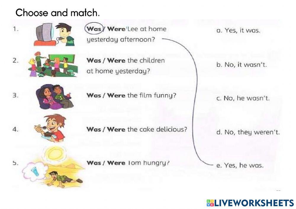 Pdf online worksheet: English year 3 | Live Worksheets