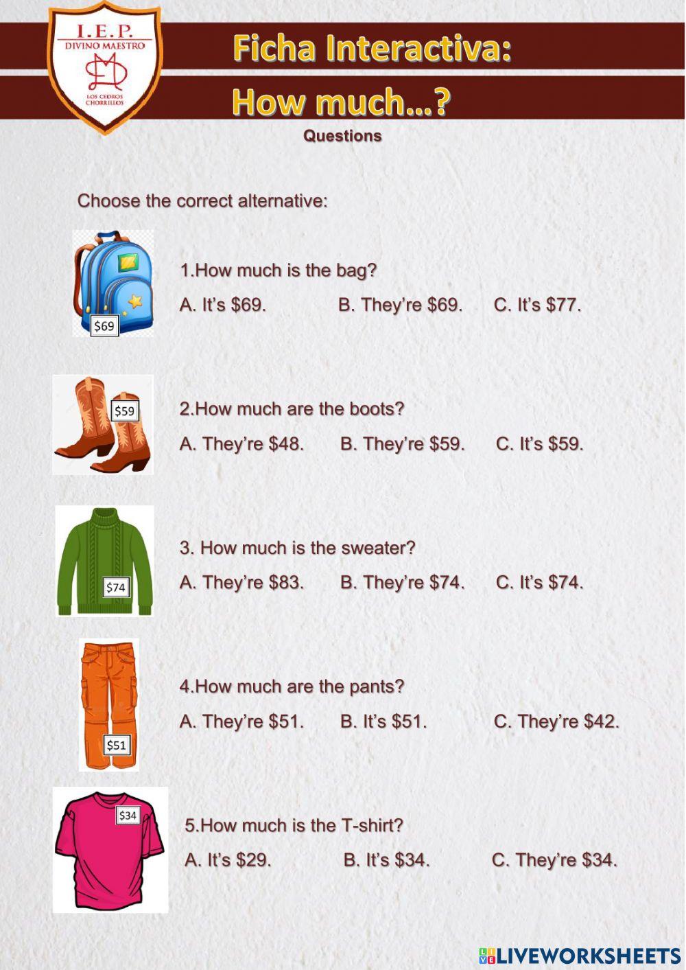 Object Pronouns… | Free Interactive Worksheets | 1161575