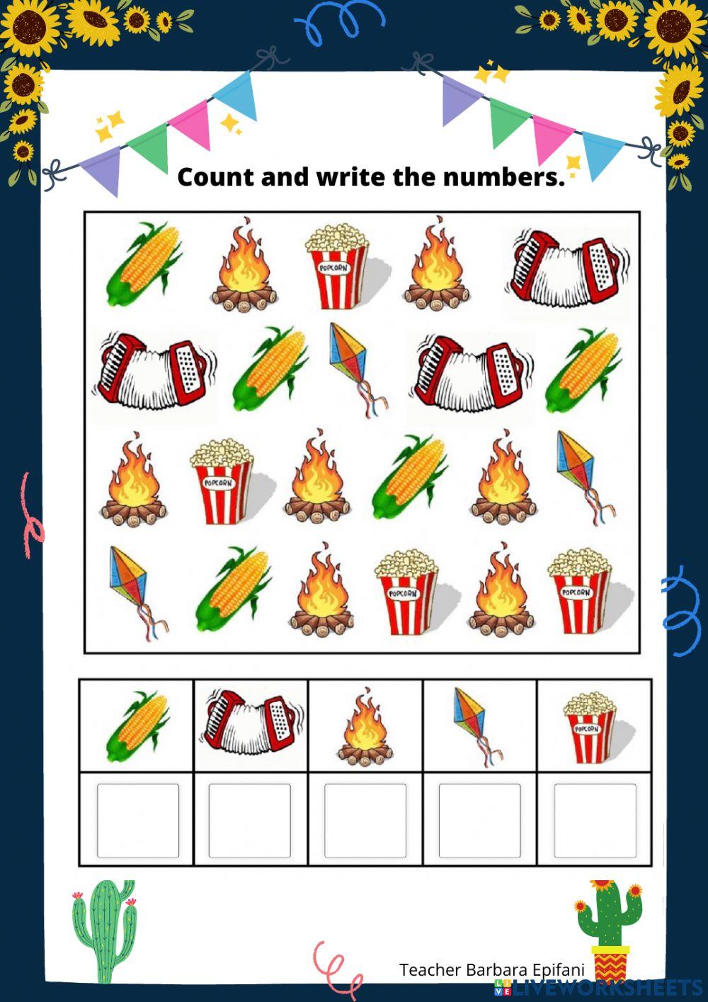 June Festivals | Free Interactive Worksheets | 1163365