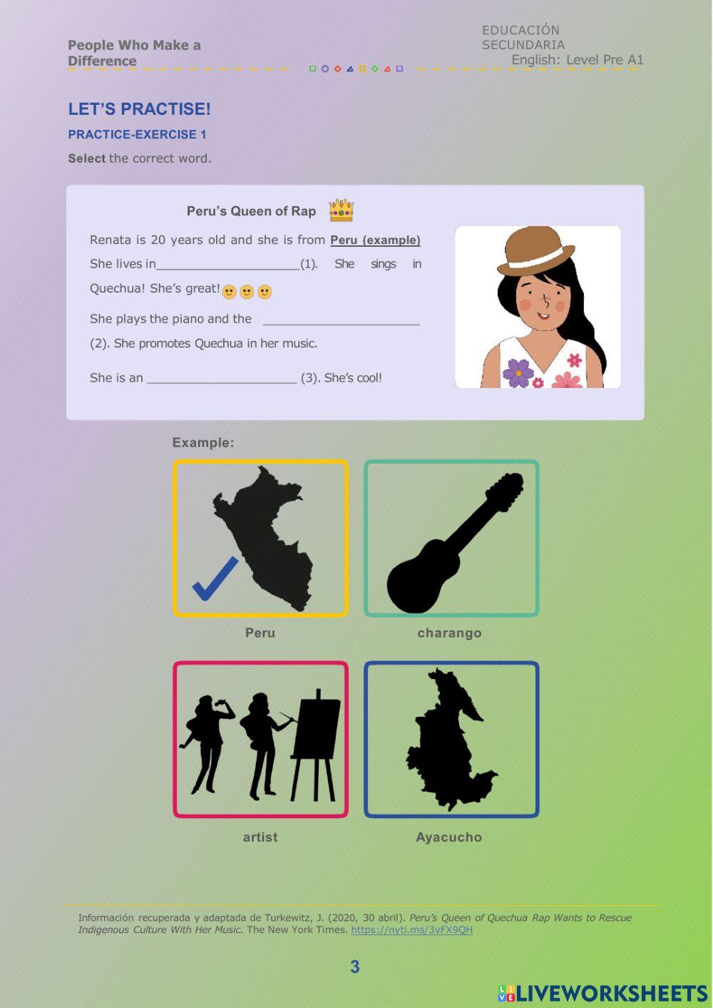 People who Make a difference-. Making a difference week18 PreA1 irc ...