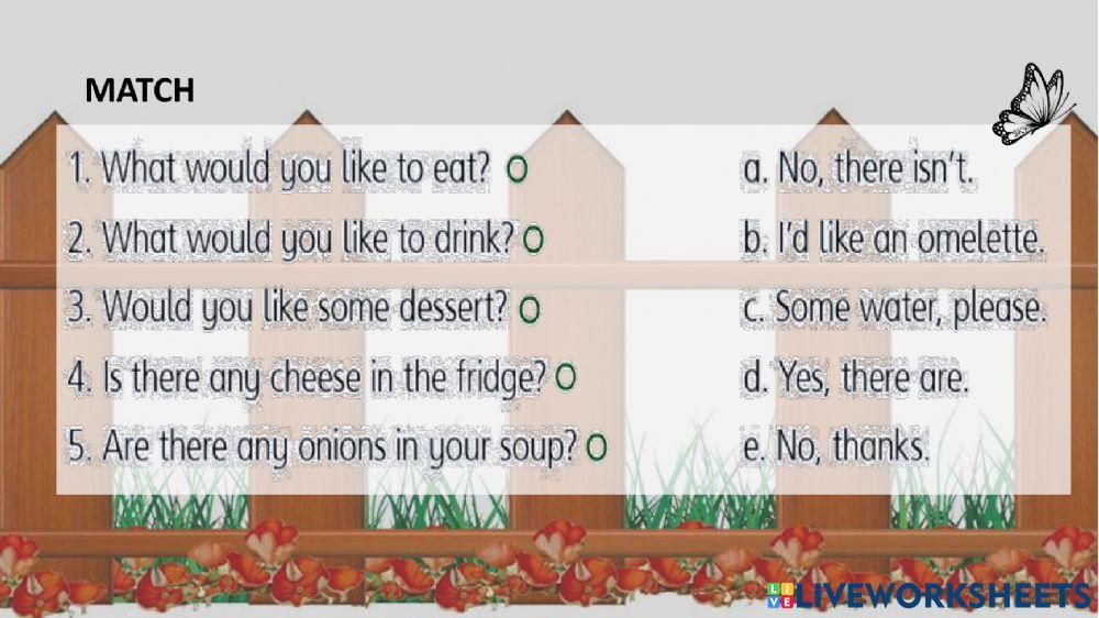 Get's Smart year 3: FOOD PLEASE interactive worksheet | Live Worksheets