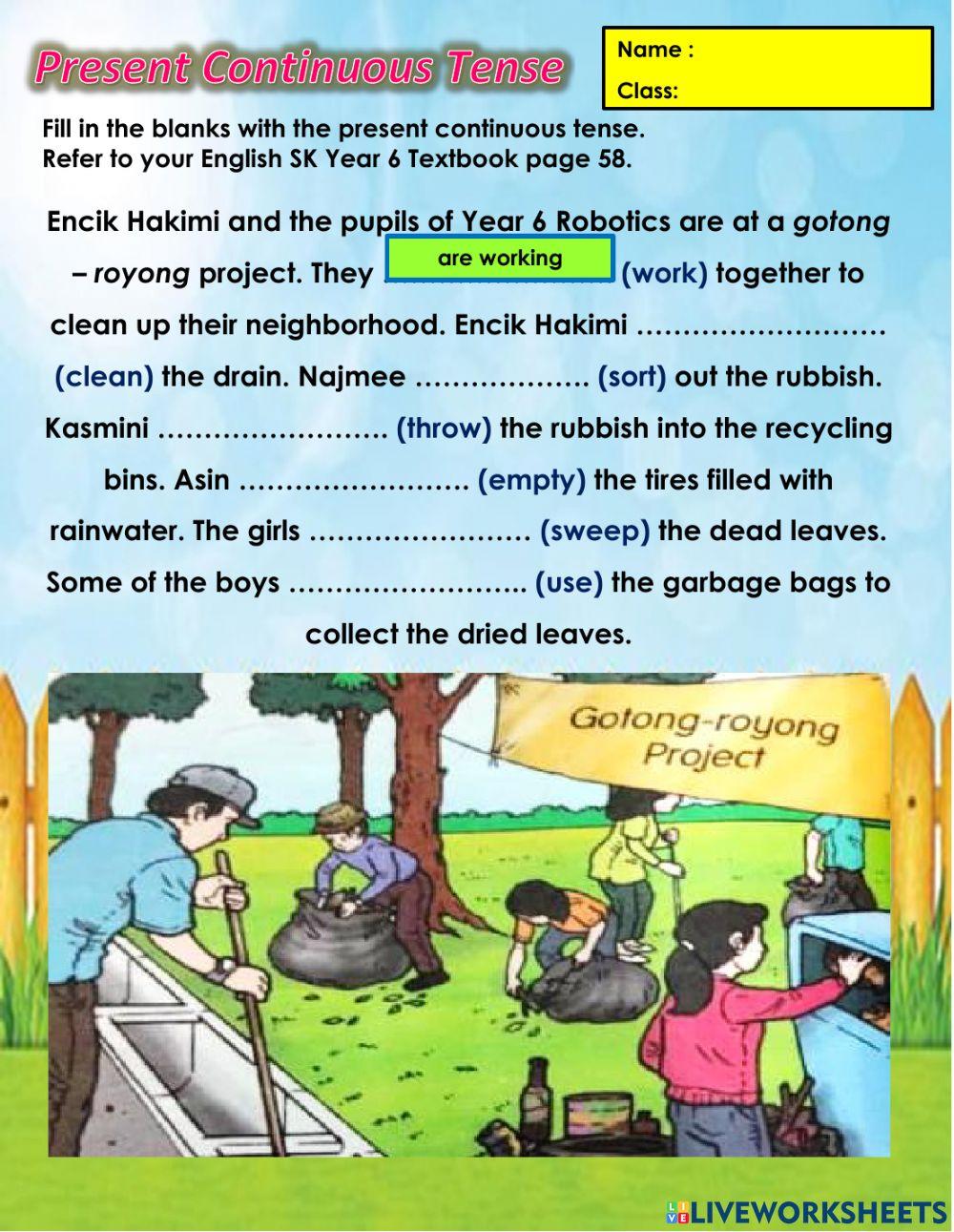 Year 6 Unit 6 Go Green interactive worksheet | Live Worksheets