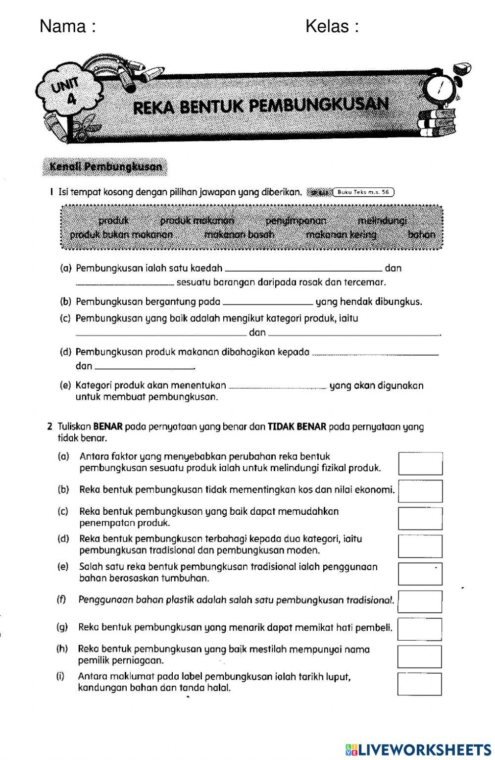 RBT T4 - Unit 4… | Free Interactive Worksheets | 1167070