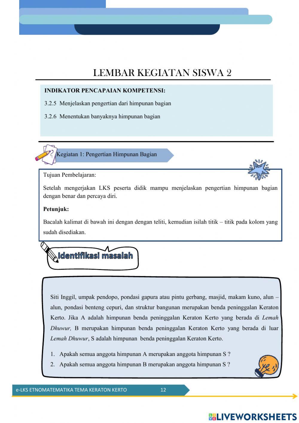 2 exercise for GRADE 8 | Live Worksheets