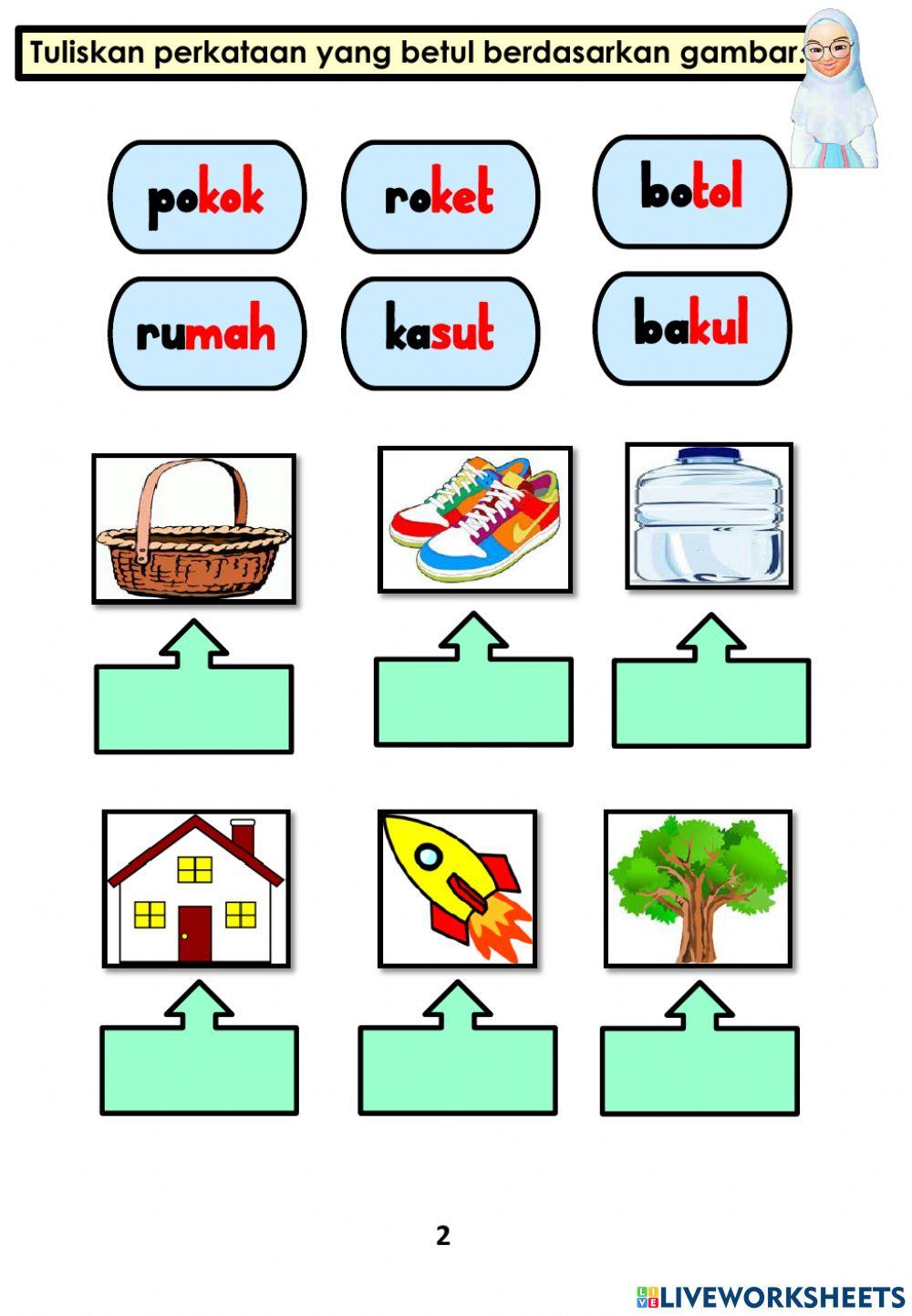 LATIHAN KV KVK 1 | Free Interactive Worksheets | 5097050