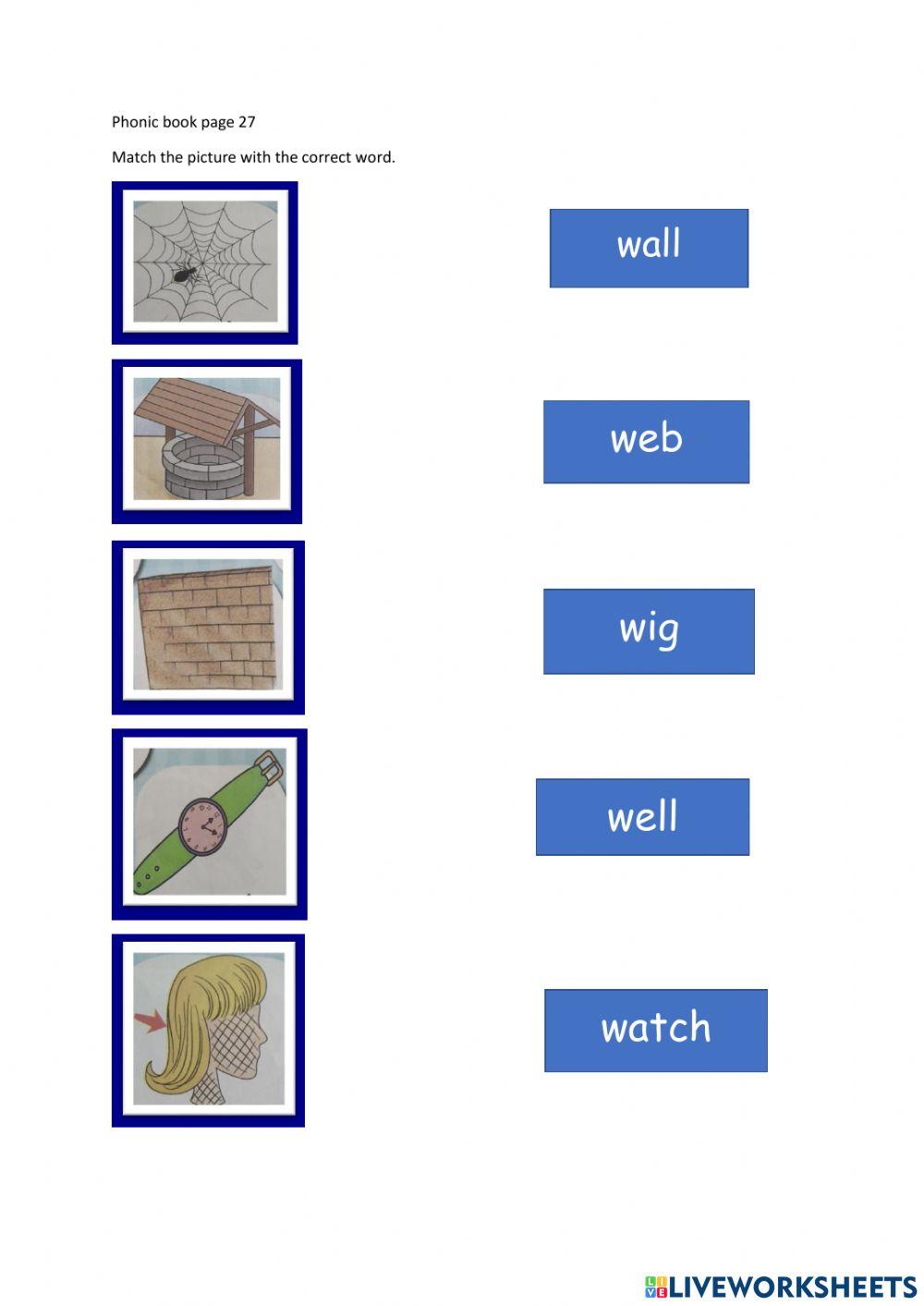 Bahasa Inggeris worksheet for preshool | Live Worksheets