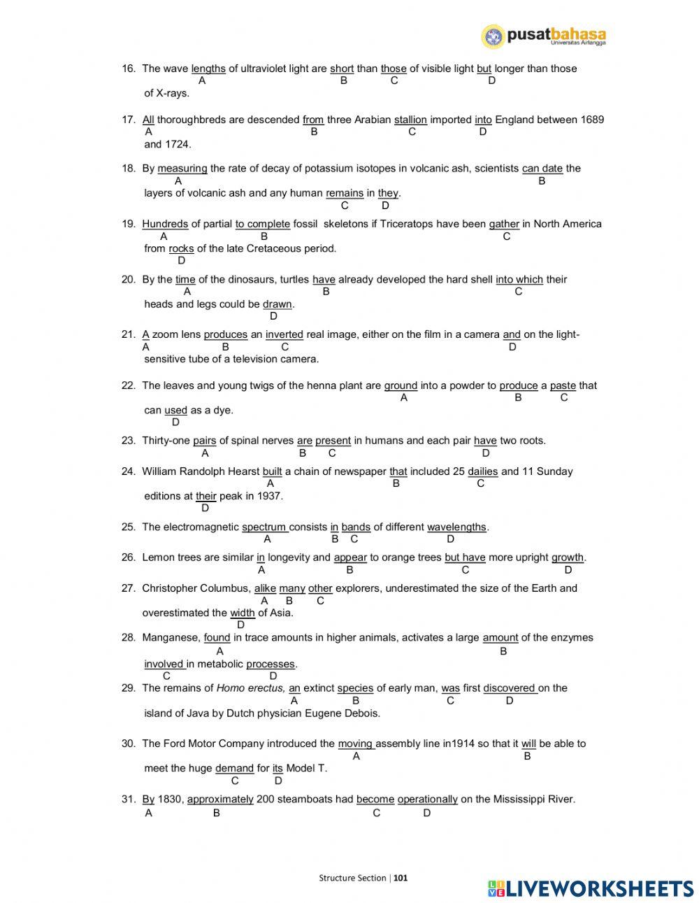 SWE Level 1 PT 5 1423 | Reny_Pusba | Live Worksheets