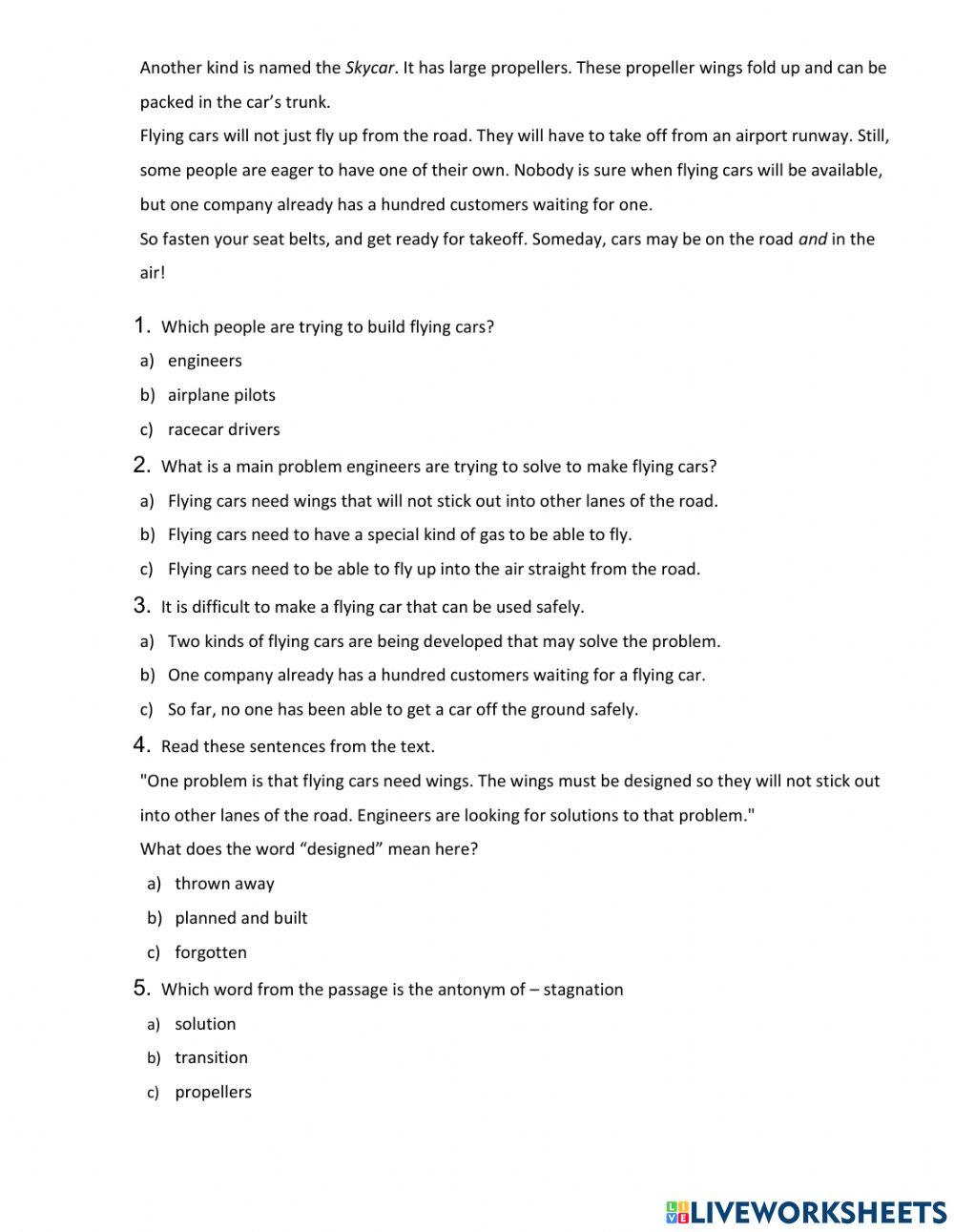 English Practice worksheet 1171023 | Aryamaan Gupta