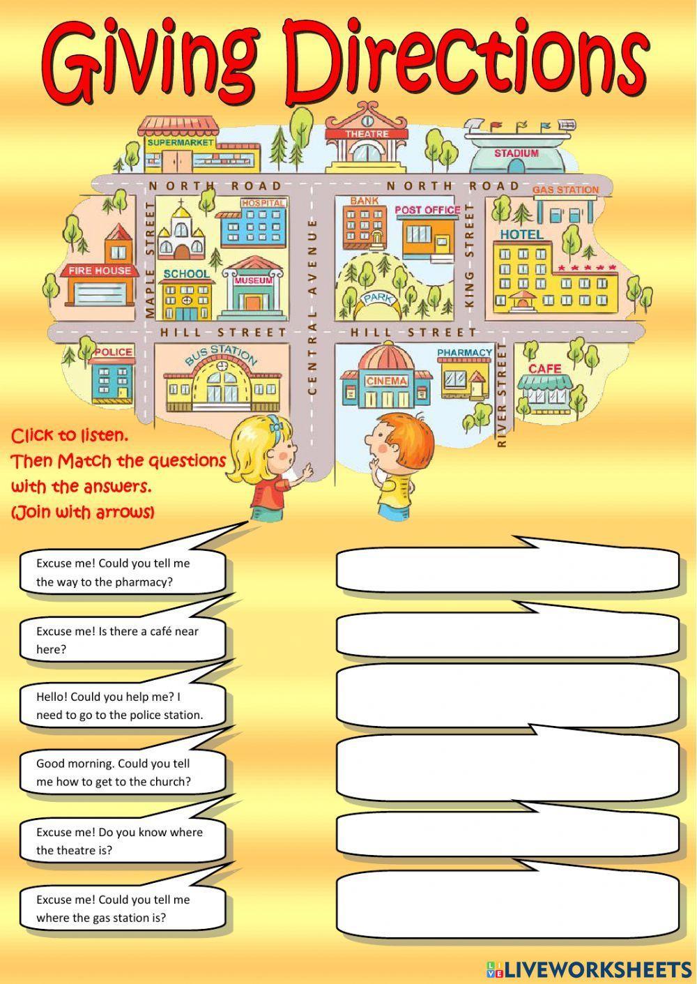 Y3 MODULE 7: OUT AND ABOUT (Asking-giving directions)