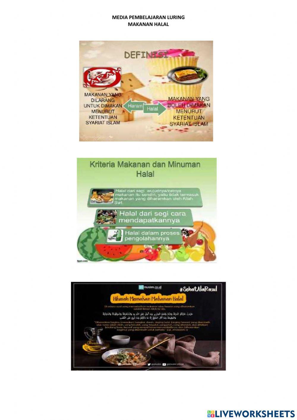 Lkpd luring interactive worksheet | Live Worksheets