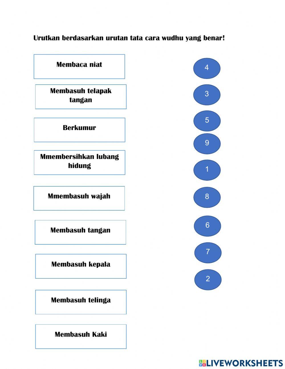 Lkpd interaktif nur azizah interactive worksheet | Live Worksheets